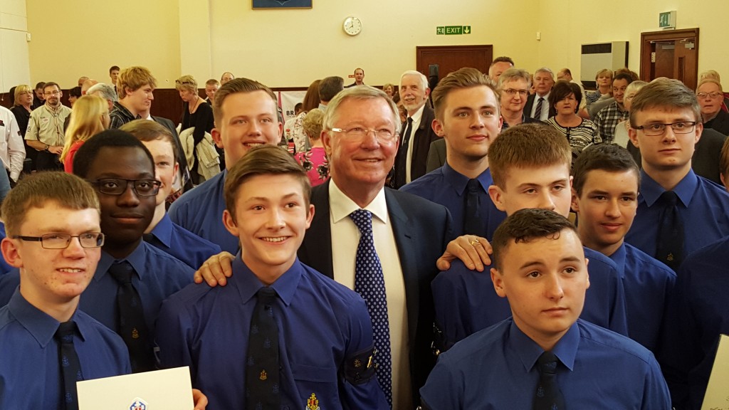 Sir Alex backs 'One for All' campaign! - The Boys' Brigade
