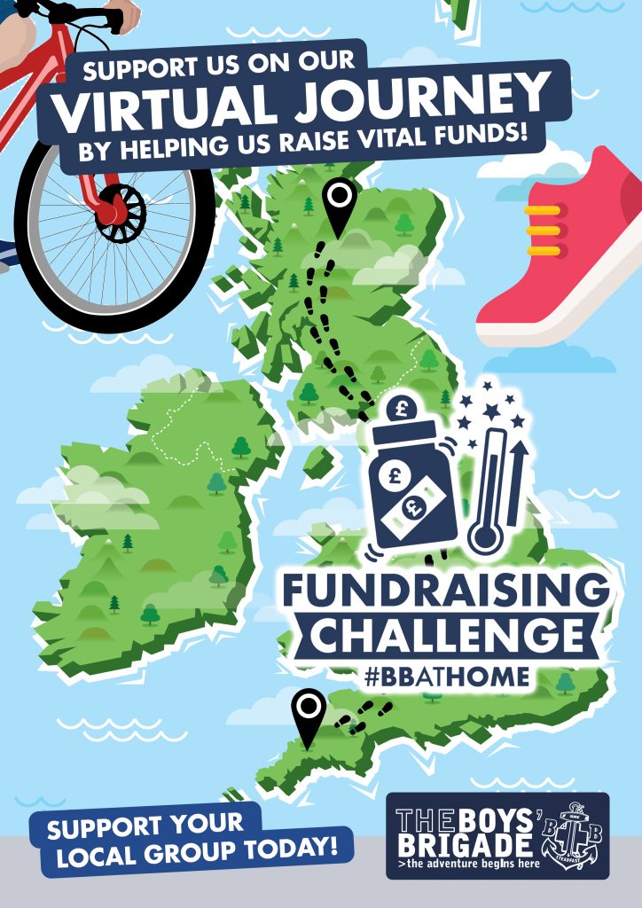 Fundraising Challenge Poster - The Boys' Brigade