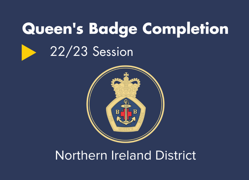 Queen's Badge Completion web tile - The Boys' Brigade