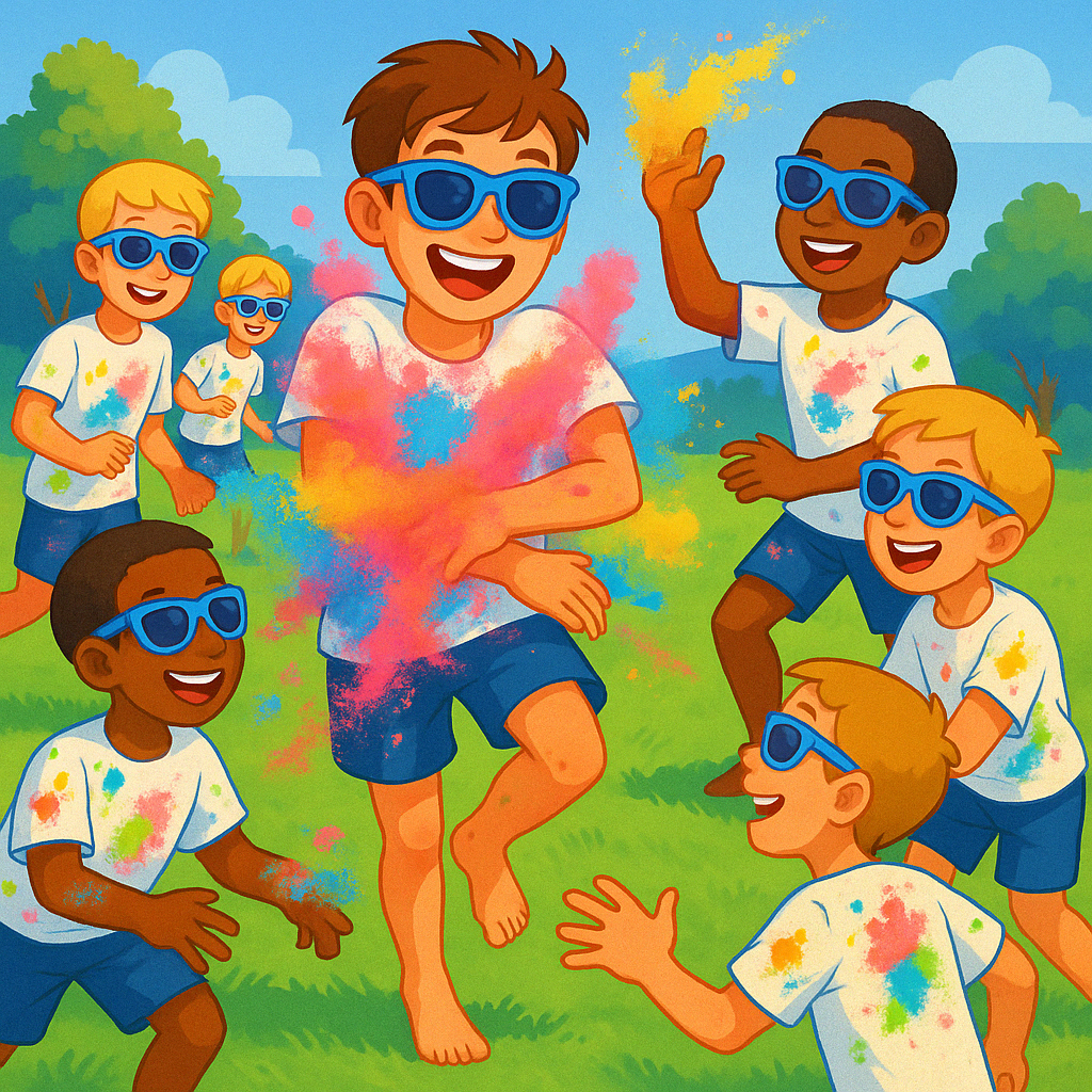 Colour Powder Games - The Boys' Brigade