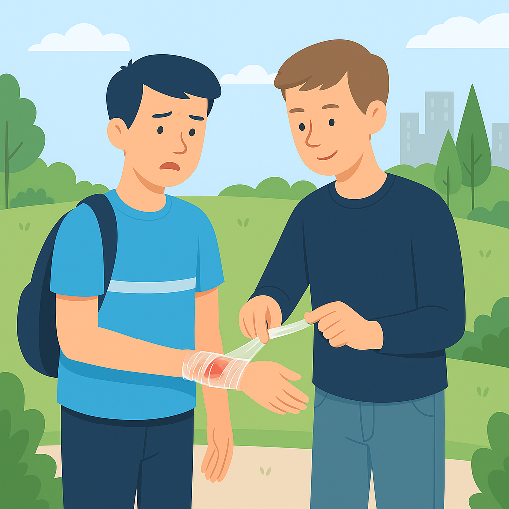 First Aid: Burns & Scalds - The Boys' Brigade