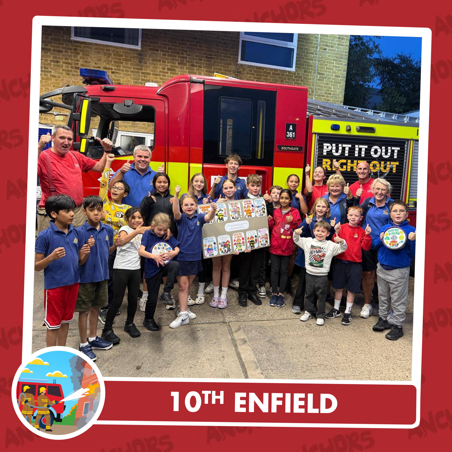 Fire - 10th Enfield - The Boys' Brigade